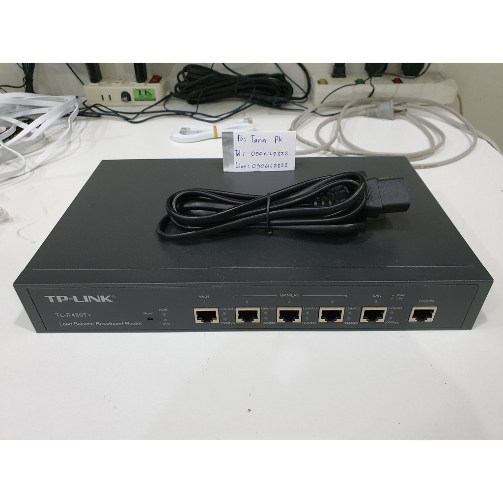 Load Balance ยี่ห้อ TP-LINK รุ่น TL-R480T+ | Shopee Thailand
