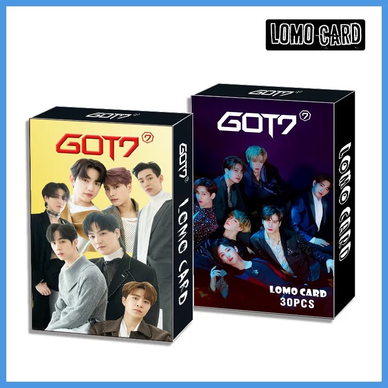 Got7 Album 《GOT7》Photocard Mark JB Jackson Lomo Card 30 ชิ้น ต่อกล่อง | Shopee Thailand