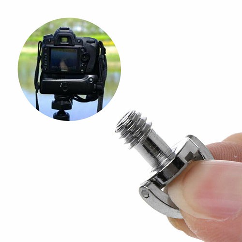 C-Ring Camera Screw 1/4" Tripod Rapid Quick Release Plate Mount ...