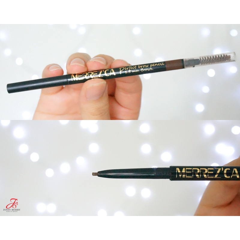 Merrezca Perfect Brow Pencil เมอร์เรซกา ดินสอเขียนคิ้ว ขนาด 1.5 มม. ...