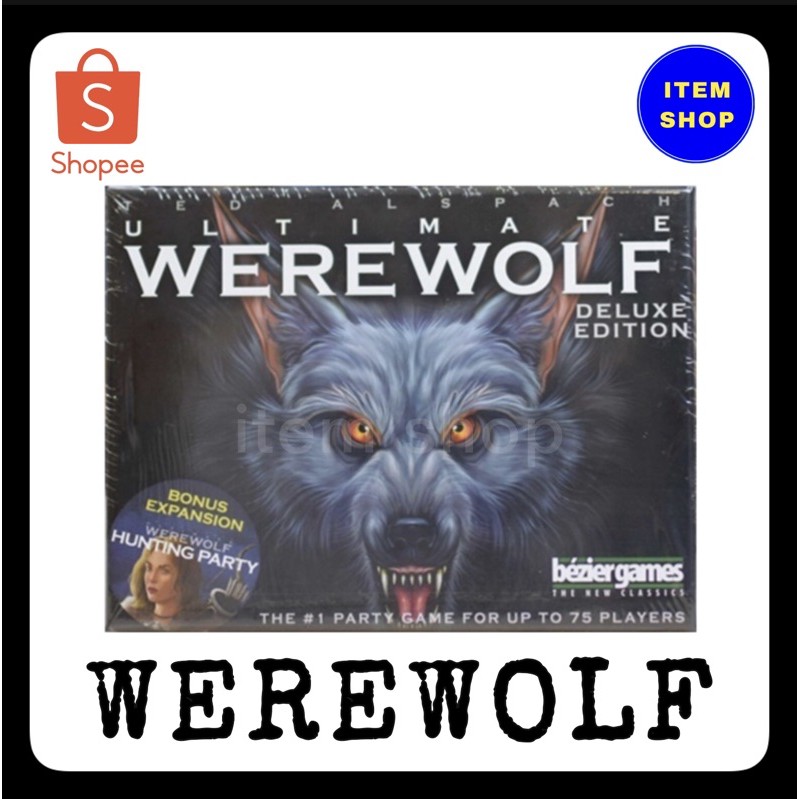 Ultimate Werewolf : Deluxe Edition Board Game (ภาษาอังกฤษ) - บอร์ดเกม ...