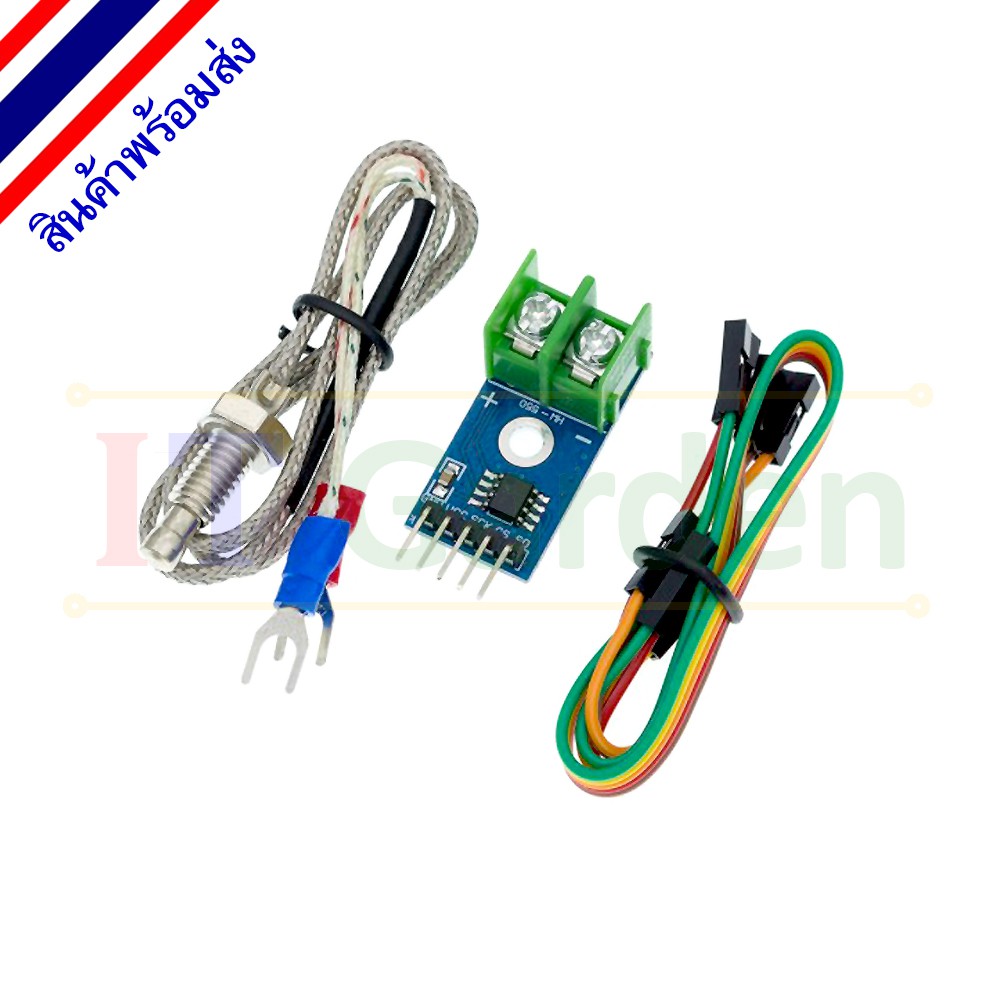 Max6675 + K Type Thermocouple Sensor โมดูลวัดอุณหภูมิสำหรับ NodeMCU ...