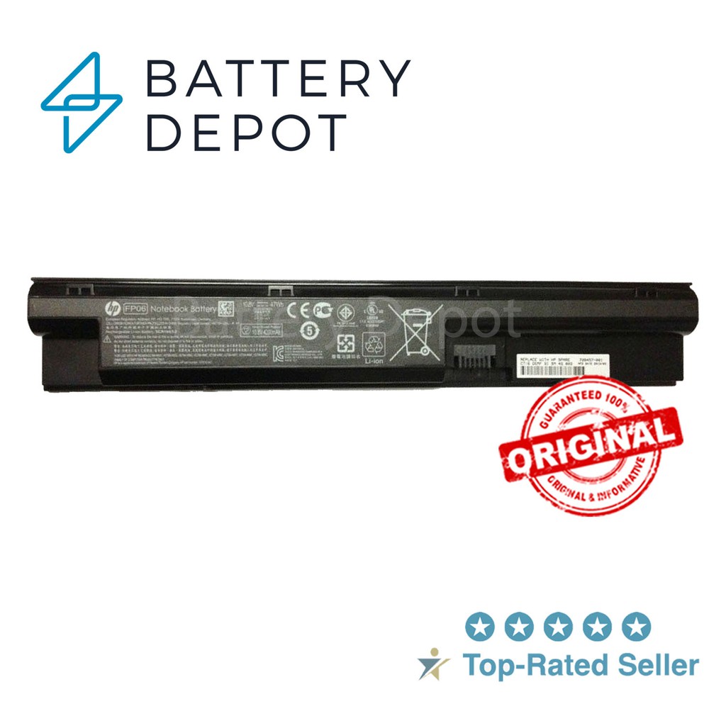 HP แบตเตอรี่ ของแท้ FP06 (ProBook 440 445 450 455 470 G0 G1 FP09 708457 ...