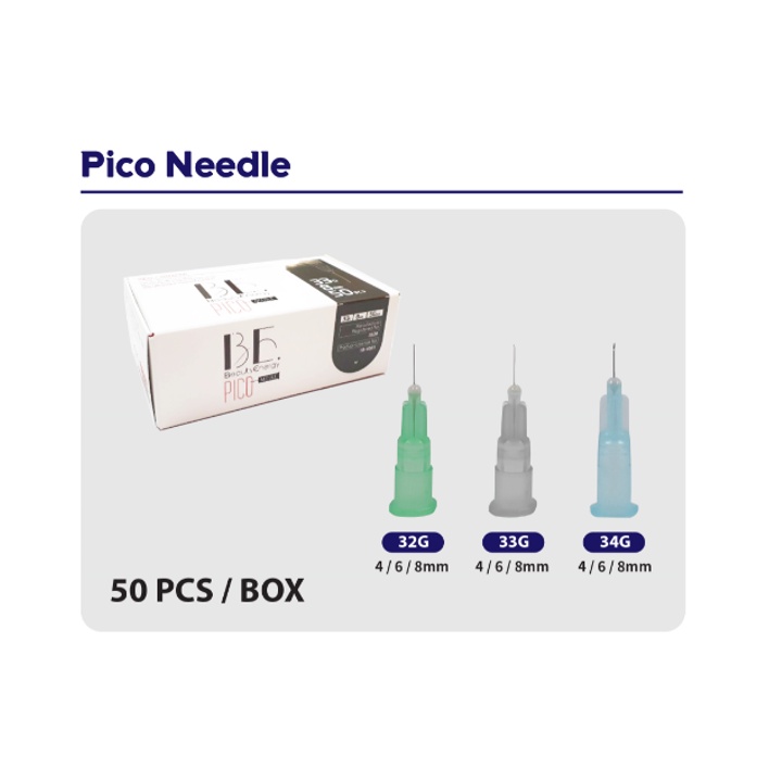 [PICO NEEDLE] 32G / 33G / 34G - 4mm / 6mm / 8mm 1BOX 50pcs 100% ...