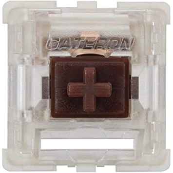 (10 ตัว) GATERON Brown Switch KS-9 RGB SMD สวิตช์คีย์บอร์ด Mechanical ...
