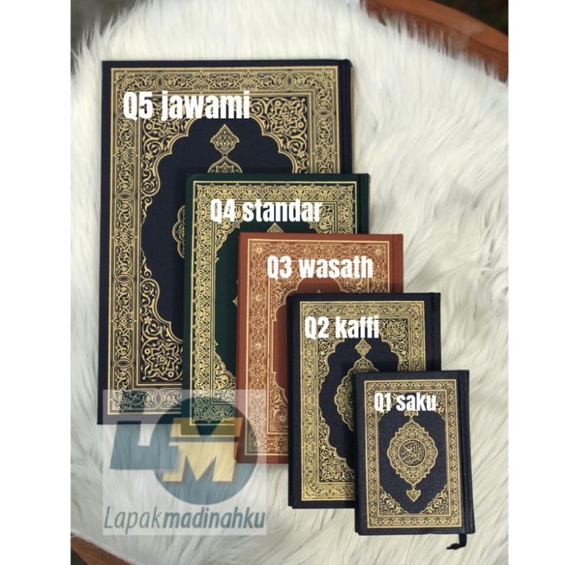 {ฟรีตัวป้องกันมุม} Mushaf MADINAH Complete Al-Quran Original Medina ...