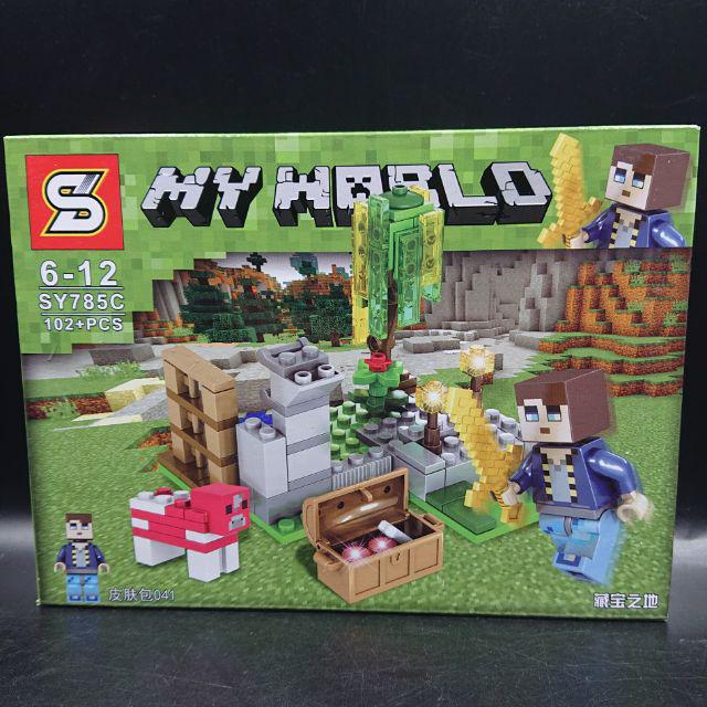 เลโก้ Minecraft My World Sy 785 มี 4 แบบ รวมกันได้ มีมาน้อยมาก ราคาถูก ...