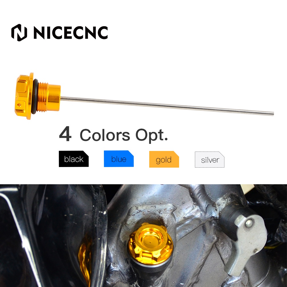 Motorcycle Engine Oil Dipstick Dip Stick Plug For Suzuki DRZ400 DRZ400E ...