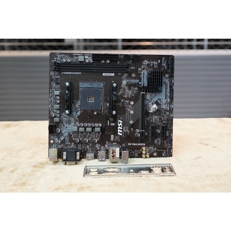 MAINBOARD (เมนบอร์ด) AM4 MSI B450M PRO-M2 | Shopee Thailand