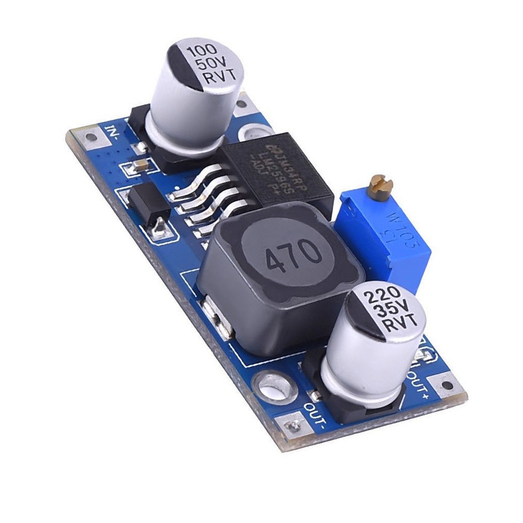 ร้านในไทย บอร์ดปรับแรงดันไฟลง 3A LM2596 5A XL4005 DC-DC Module 3.2-35V ...