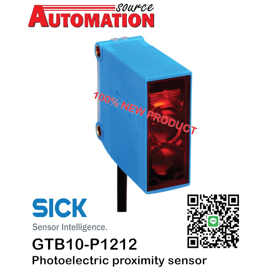 Photoelectric Proximity Sensor : GTB10-P1212 #1065856 - SICK | Shopee Thailand