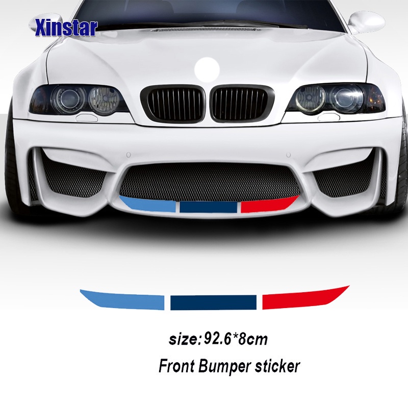 《READY STOCK》M Power Performance Car Front Bumper Sticker For BMW E36 ...