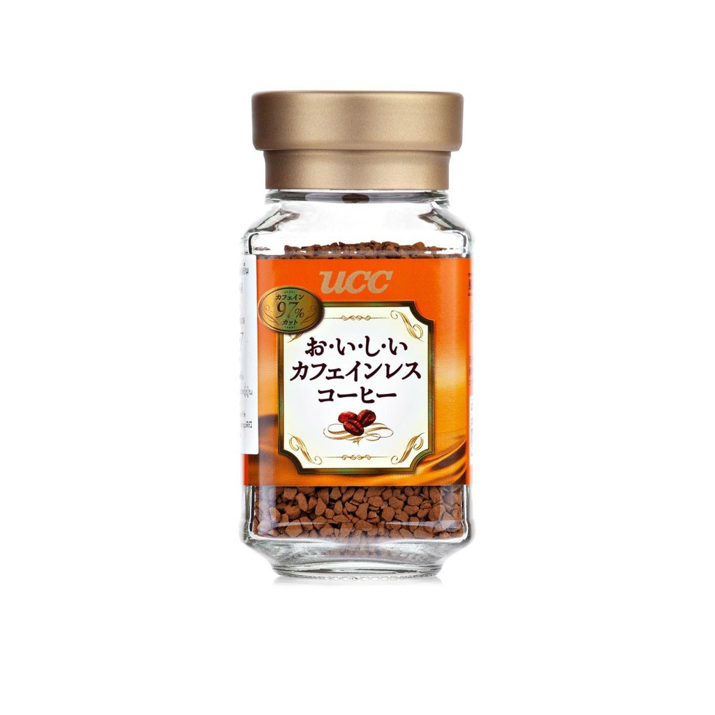 UCC Decaf coffee ยูซีซี ดีคาฟ กาแฟสำเร็จรูป สกัดคาเฟอีนออก ขนาด 45 g ...
