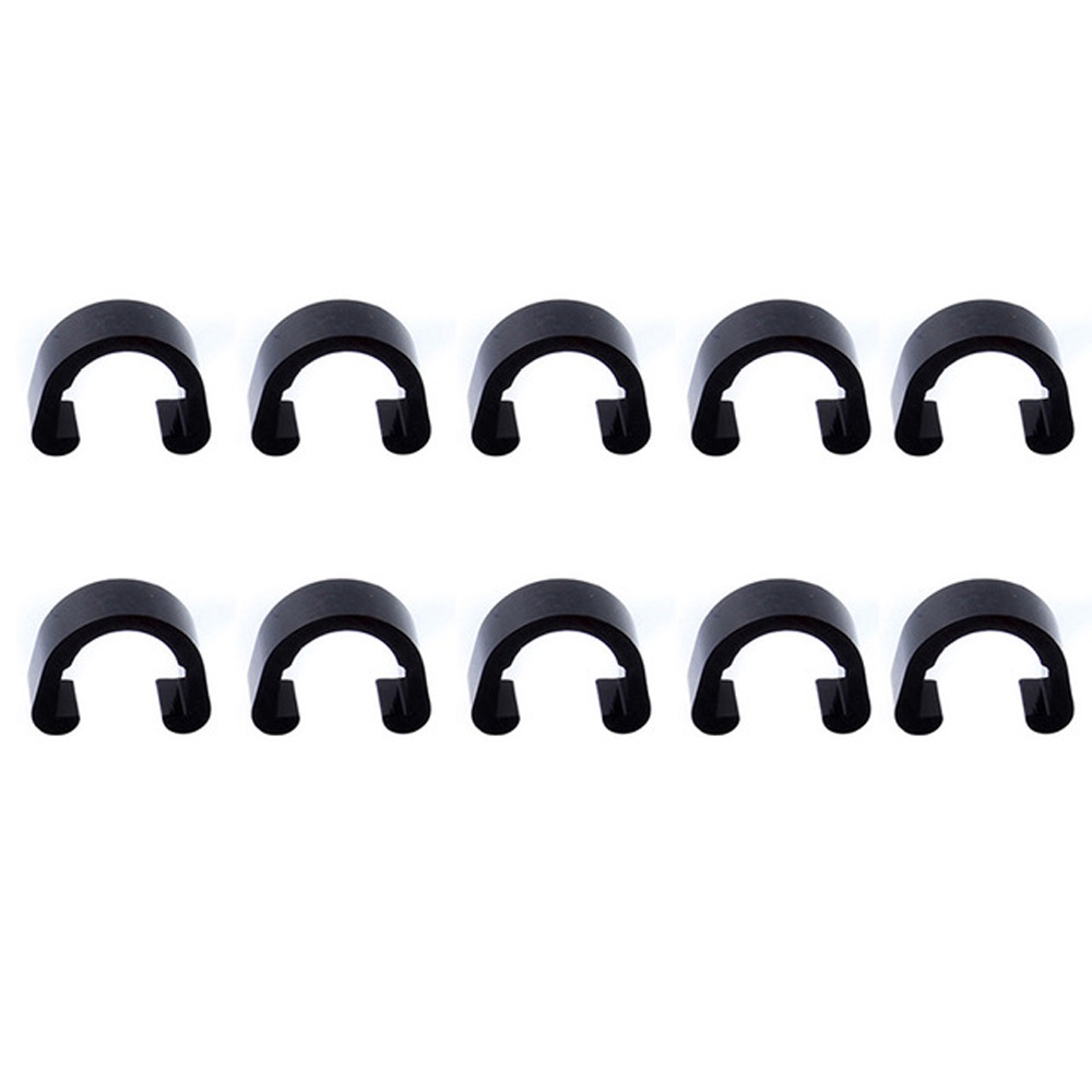 10Pcs Bicycle Frame U Buckle Tubing MTB Clips for Bike Brake Cable ...