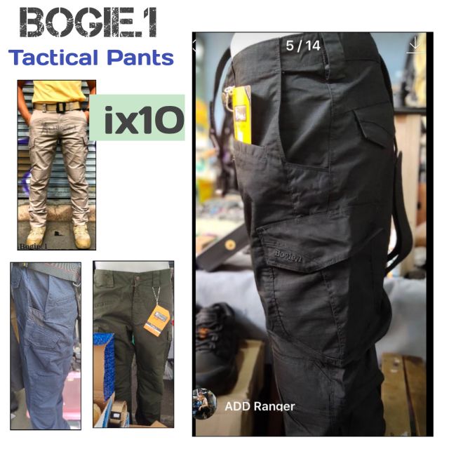 BOGIE.1 Tactical pants ix10 กางเกงยุทธวิธี | Shopee Thailand