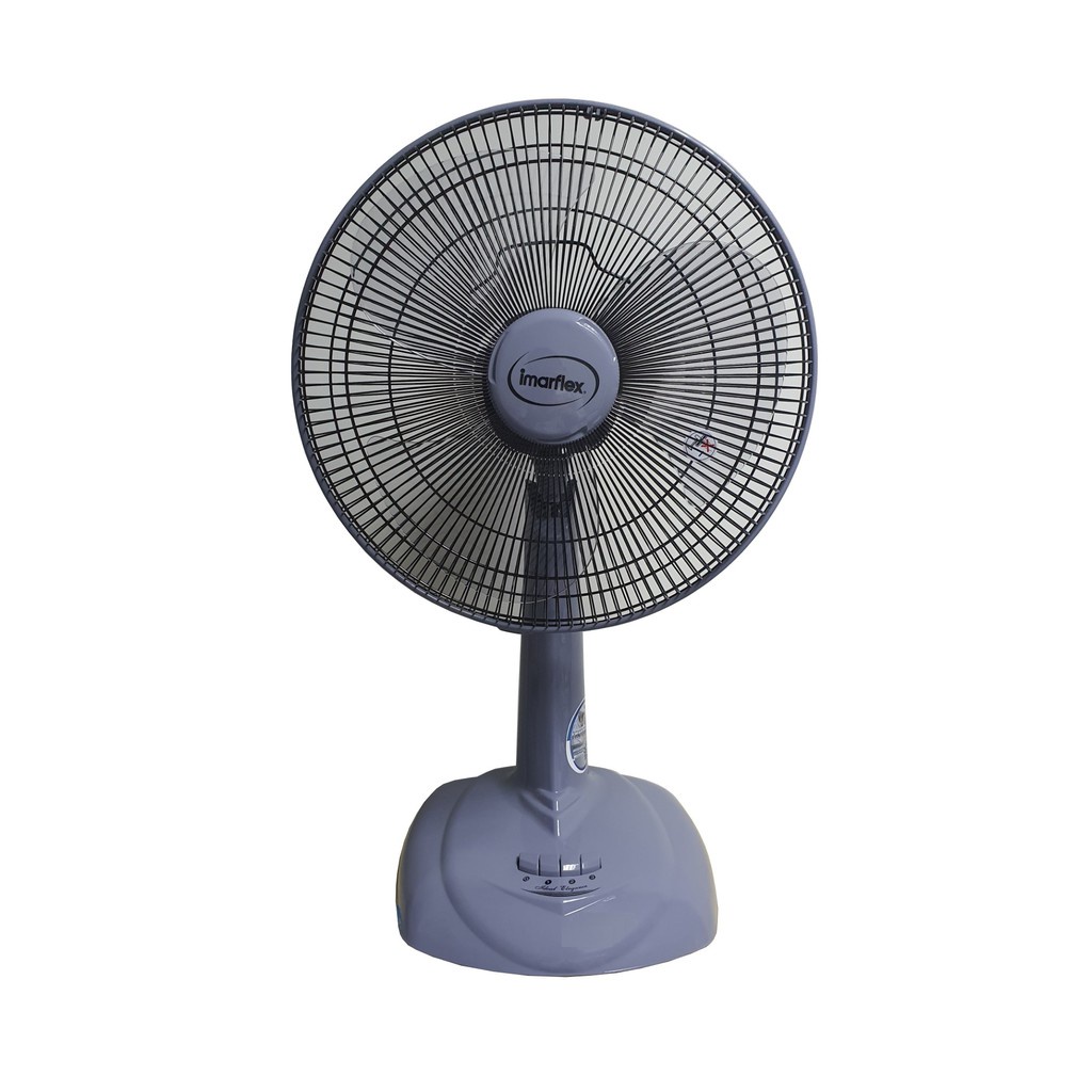 IMARFLEX พัดลมตั้งโต๊ะ 16 นิ้ว 3 ใบพัด มี 4 สีให้เลือก รุ่น IF-970 | Shopee Thailand