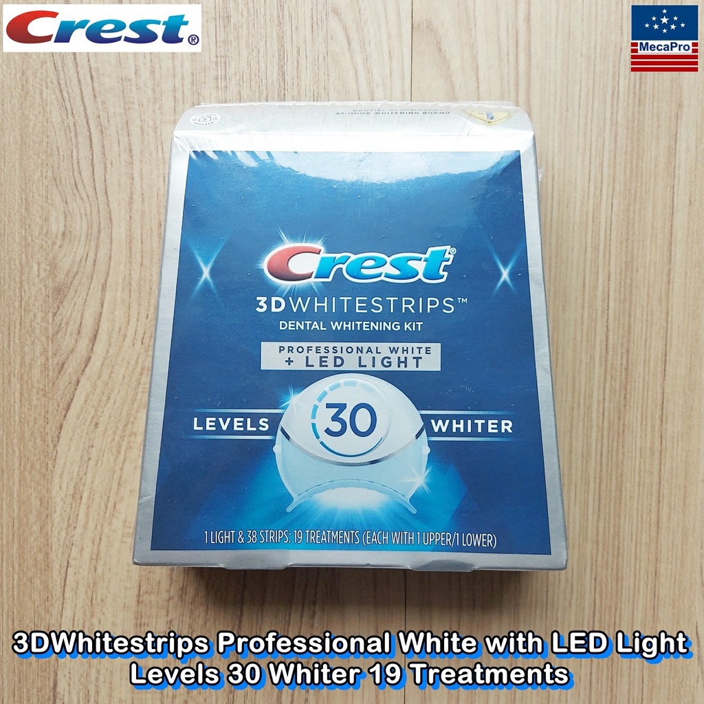 45% OFF Exp 11/22. Crest® 3D Whitestrips Levels 30 Whiter with LED ...