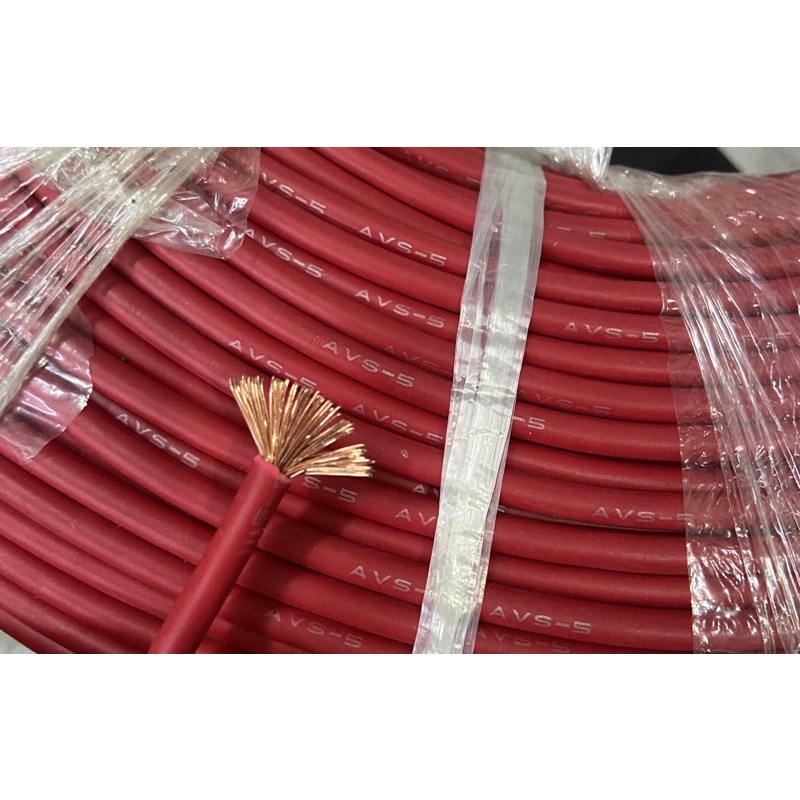 สายไฟรถยนต์ สายไฟAVS- 5mm. 10เมตร | Shopee Thailand