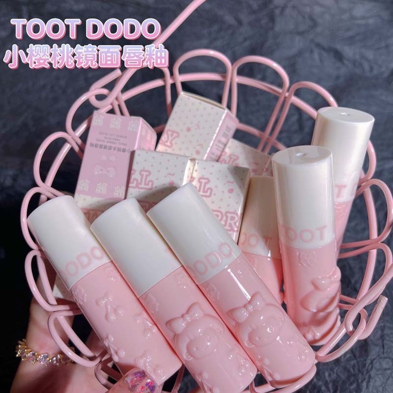 ปลีก/ส่ง Toot DODO Cherry ลิปสติก ลิปกลอส แบบใส เพิ่มความชุ่มชื้น ลาย ...