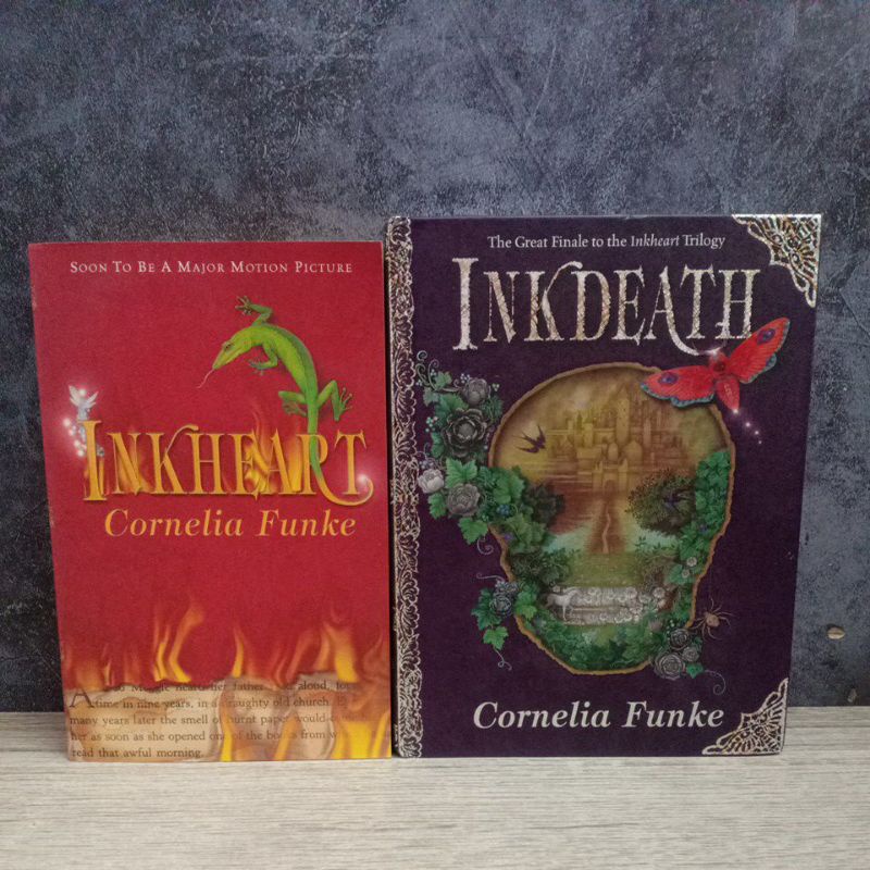 วรรณกรรมเล่มหนา INKHEART - INKDEATH มือสอง By Cornelia Funke | Shopee ...
