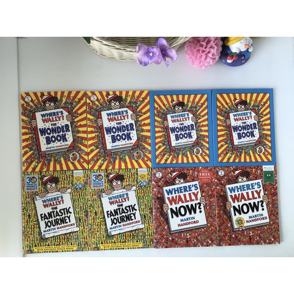 Wheres Wally Mini Edition หนังสือมือสองสำหรับเด็ก มือสอง Shopee Thailand