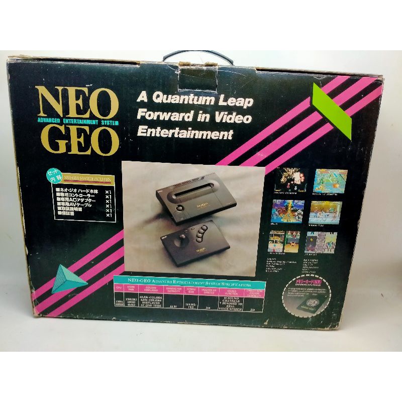 NeoGeo Original Japan pow2 แท้ ครบกล่อง แถม ตลับ 1 ตลับ | Shopee Thailand