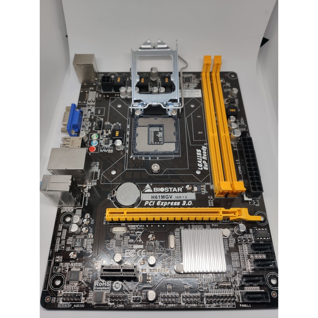 เมนบอร์ด [1155] Biostar H61MHV Ver. 7.5 | Shopee Thailand