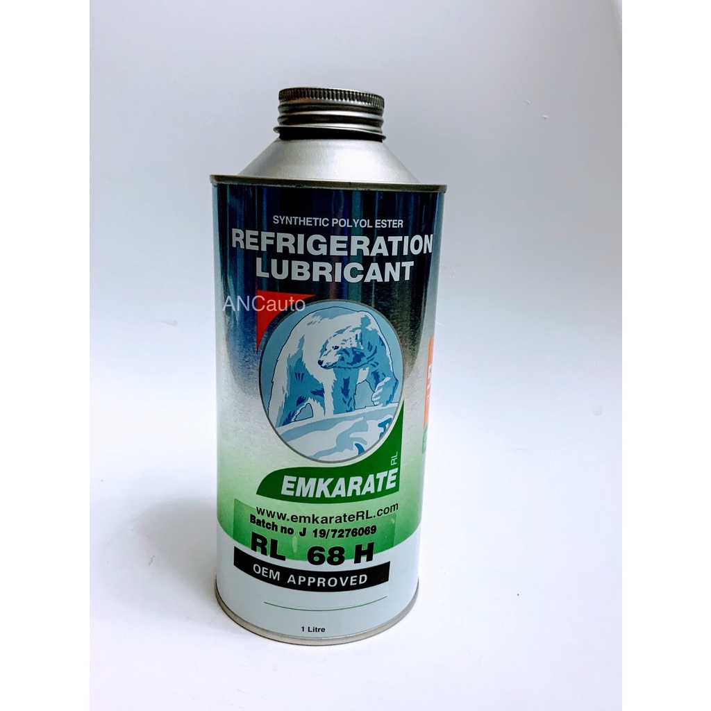 น้ำมันคอมแอร์ 134a ตราหมี 1ลิตร น้ำมันคอมเพรสเซอร์ R134a 1000 cc ...