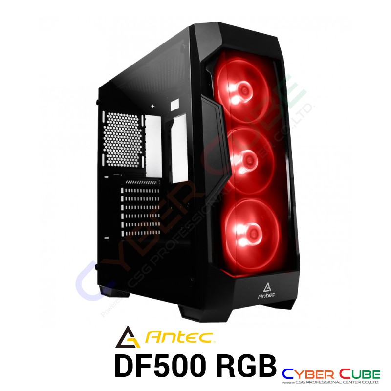 Antec DF500 RGB Tempered Glass - DARK FLEET Gaming (เคส) Case | Shopee ...