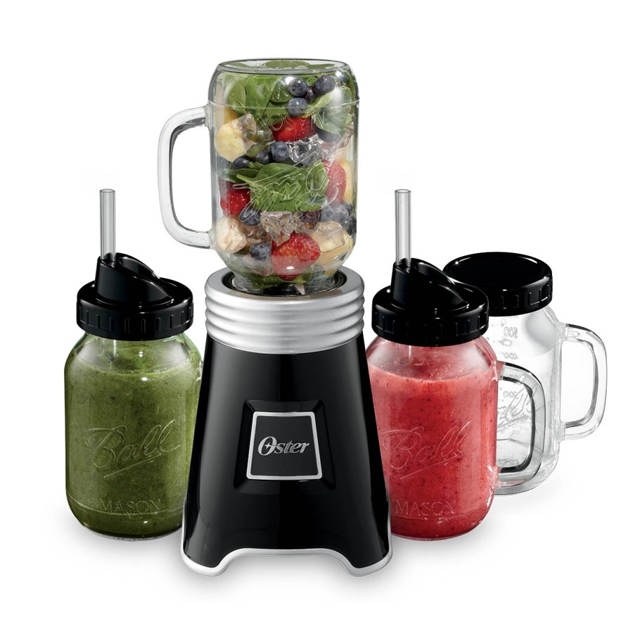 OSTER เครื่องปั่นน้ำผลไม้ BALL MASON JAR MIXER BLEDNER รุ่น BLSTMM (สีดำ) | Shopee Thailand