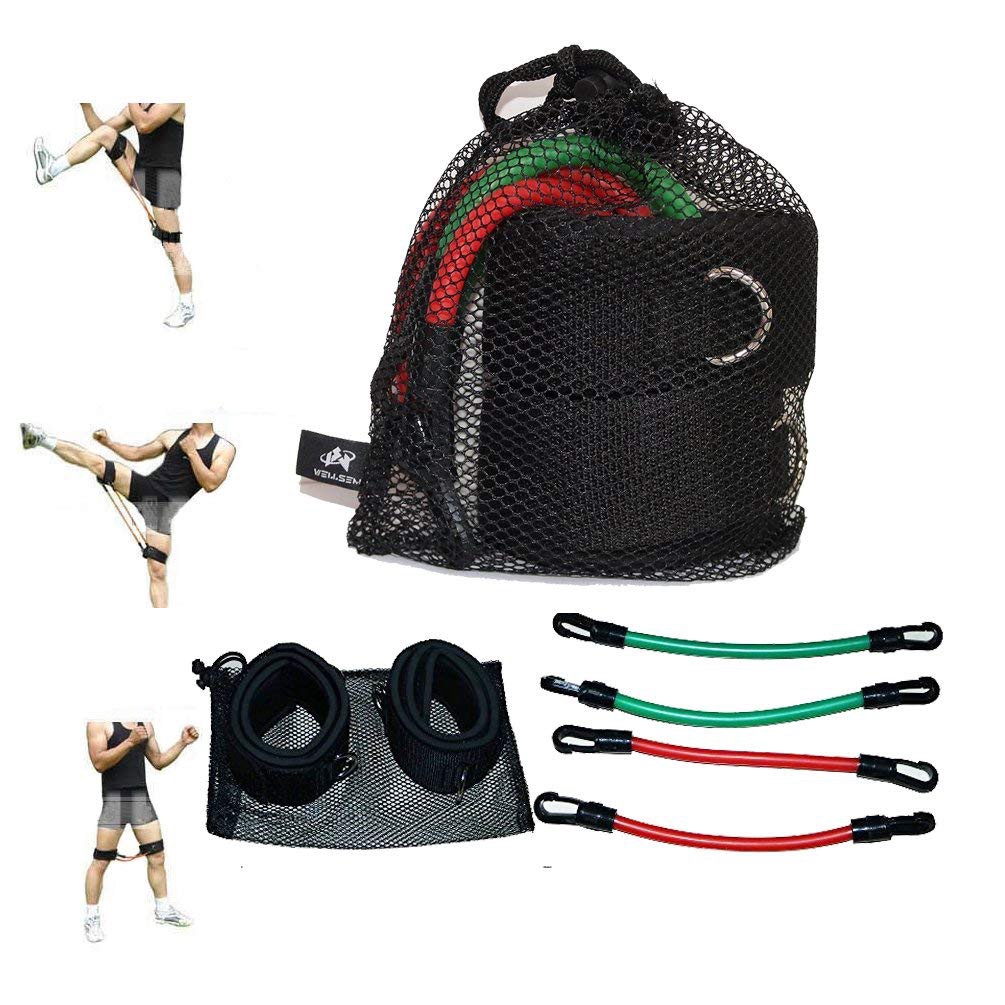 Kinetic Speed Agility Training Leg Running Resistance Bands tubes ...