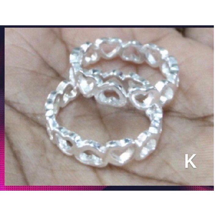 Nishaaz แหวนเงิน 925 Metti (คู่) / นิ้วเท้า ( ) | Shopee Thailand