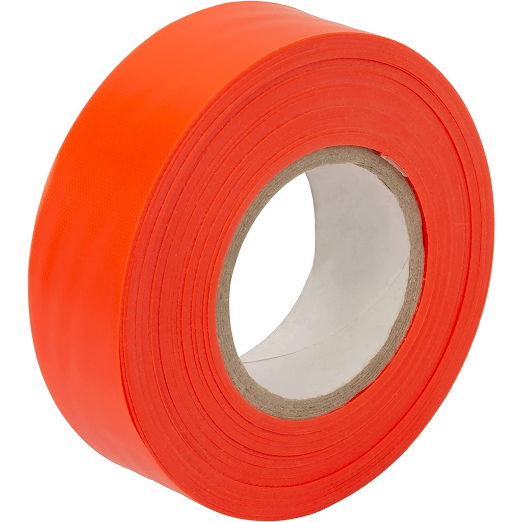surveyors ribbon tape เทปผ้าริบบิ้นรังวัด ขนาด1นิ้ว ที่กั้นอนาเขต ...