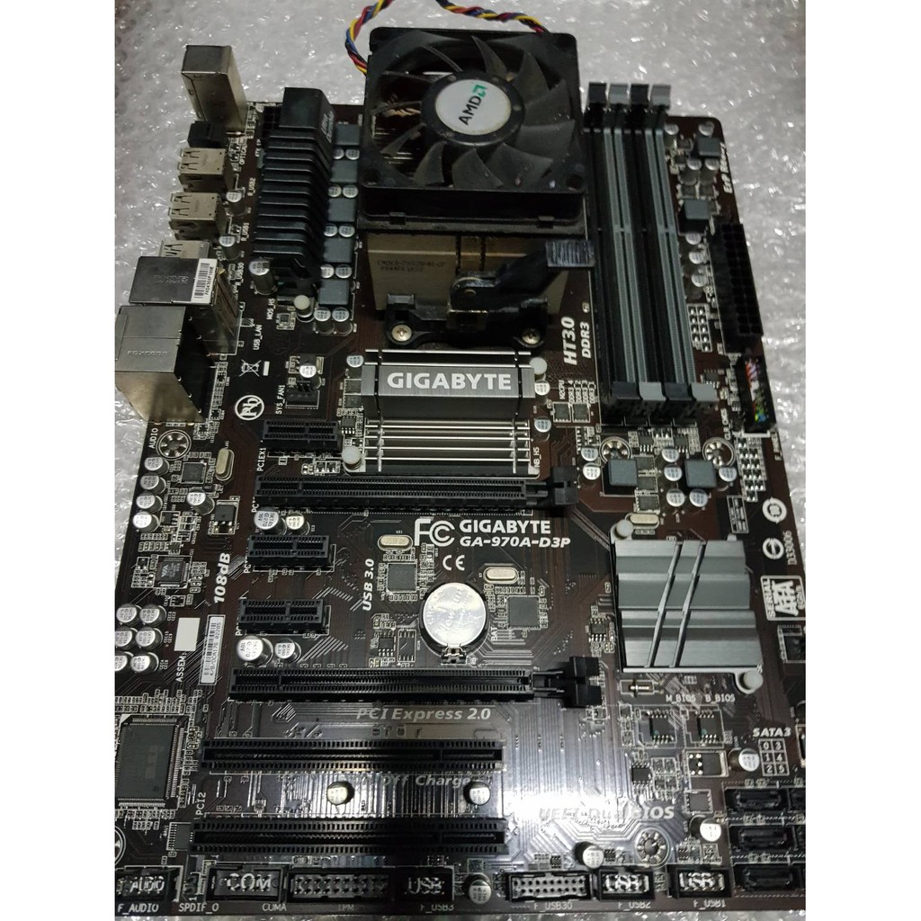 GIGA GA-970A-D3P rev 1.0 + ฝาหลัง | Shopee Thailand