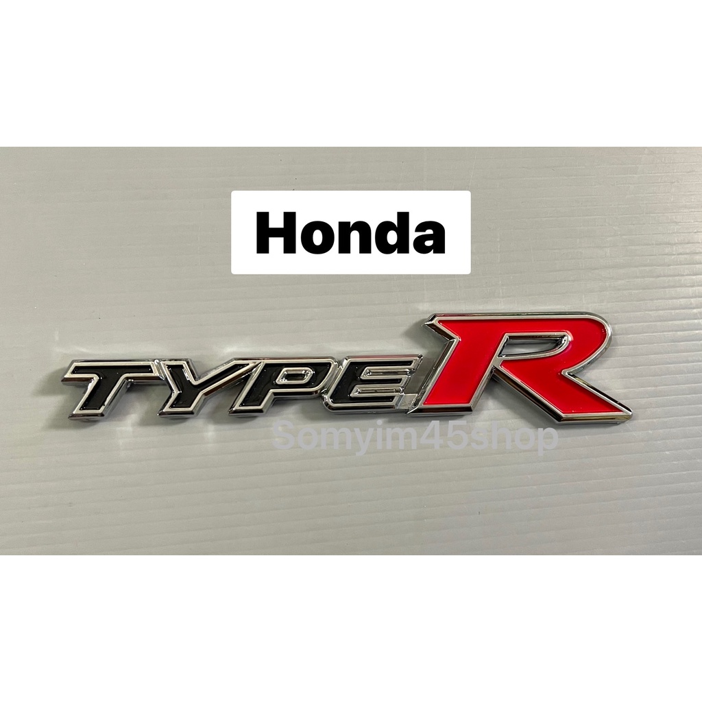 TYPER (HONDA)ติดรถยนต์ สติ๊กเกอร์ติดรถยนต์ #เพลทแต่งรถ#Logo Sticker ...