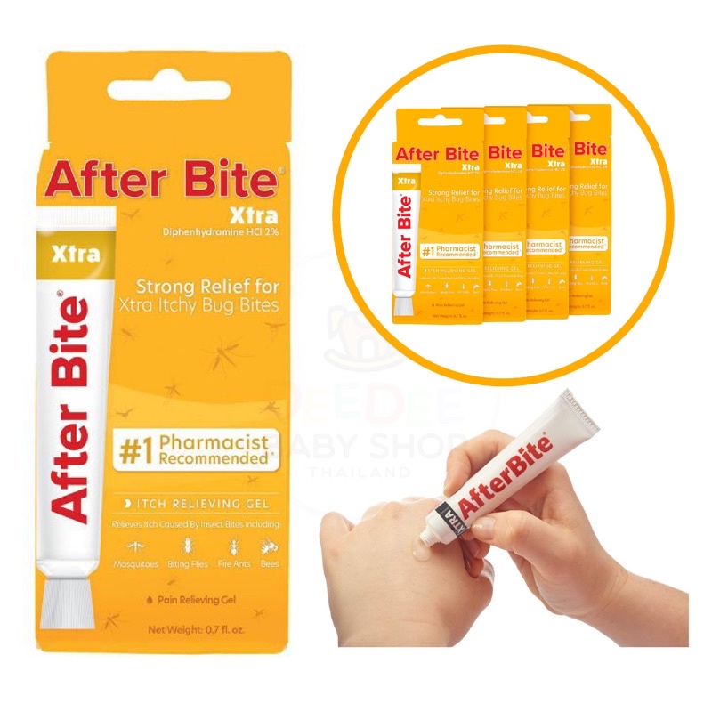 💯ของแท้💯 เจลบรรเทาอาการคันจากแมลงสัตว์กัดต่อยสูตรเข้มข้น After Bite XTRA Soothing Gel Bite Trea ...