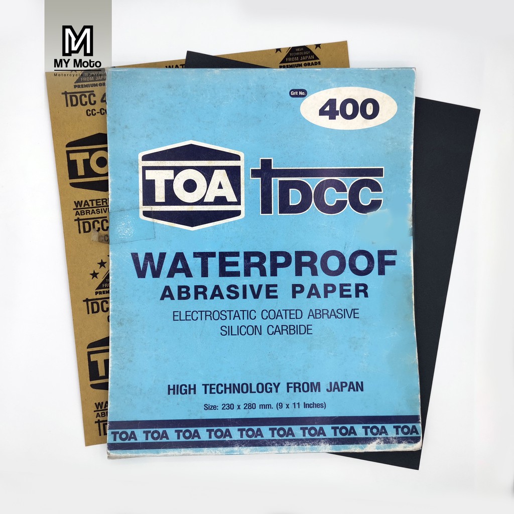 กระดาษทราย TOA เบอร์ 400 | Shopee Thailand
