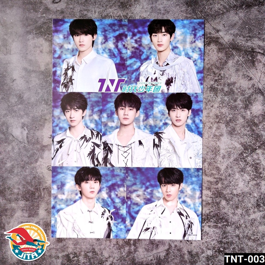 Poster A3 โปสเตอร์ TEENSINTIMES TNT ขนาด A3 (ใหญ่กว่า A4) 42x29 cm Liu Yaowen Yan | Shopee Thailand
