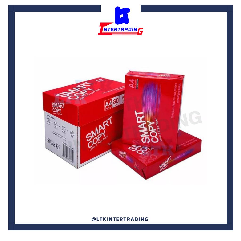 กระดาษถ่ายเอกสาร A4 Smart Copy 80แกรม (บรรจุ5รีมต่อลัง) | Shopee Thailand