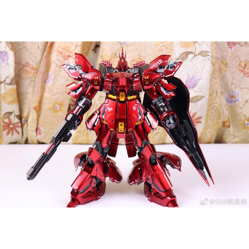 PRE-ORDER 6631S MG 1/100 SAZABI Ver.KA special coating Chrome red ...