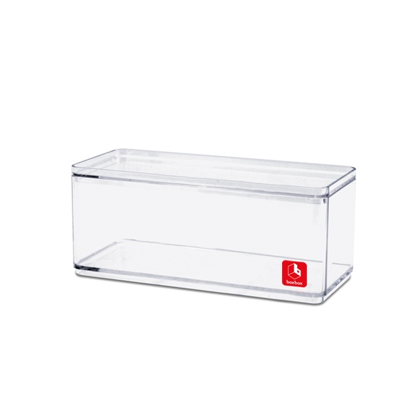 boxbox BB01031 ขนาด 9 x 21 x 8.8 ซม.กล่องพลาสติกใสอเนกประสงค์ กล่องเก็บ ...