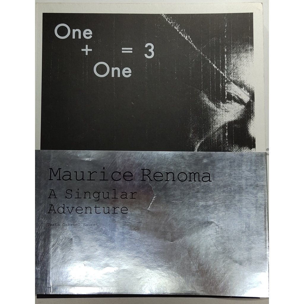 หนังสือ ภาพถ่าย มอริส เรอโนมา ONE + ONE = 3 Maurice Renoma A Singular Adventure | Shopee Thailand