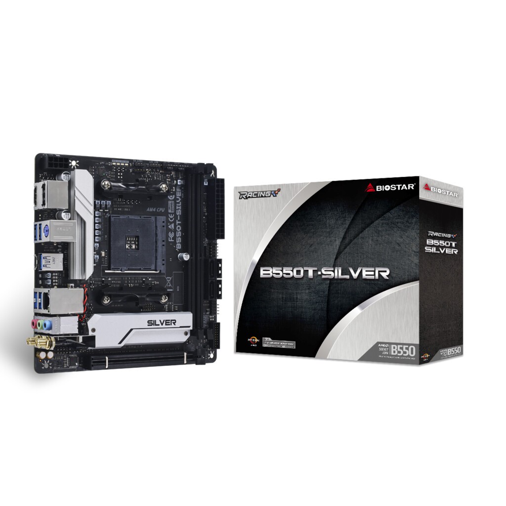 Biostar B550 T-SILVER Motherboard | Shopee Thailand
