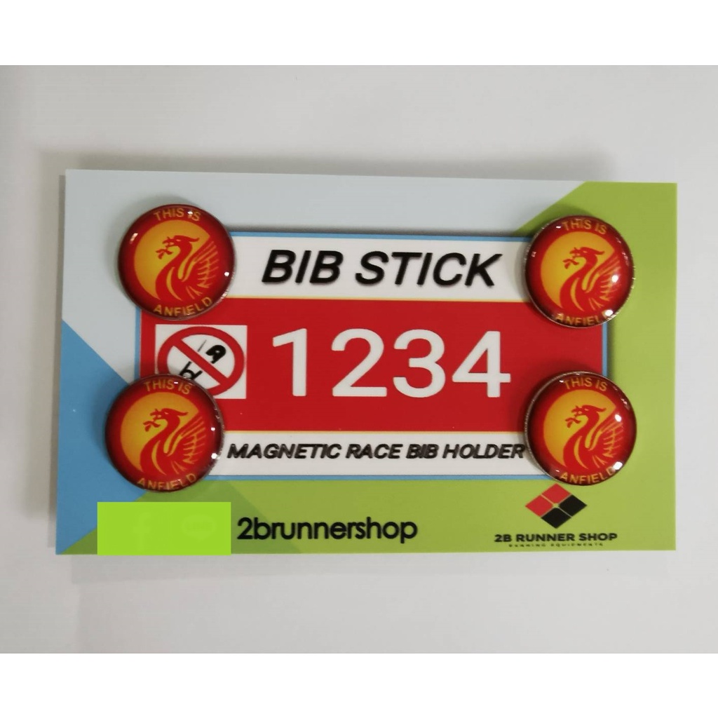 แม่เหล็กติดเบอร์วิ่ง (BiB STICK) มีให้เลือก 11 ลาย => Magnetic Race BiB ...