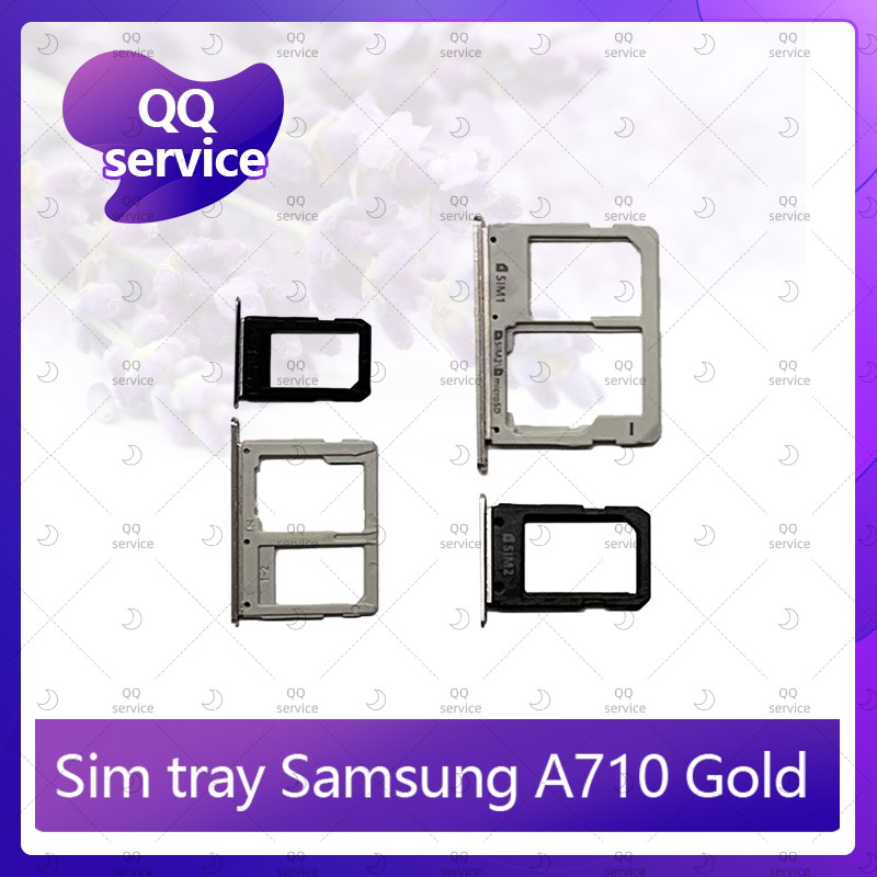 SIM Samsung A7 2016/A710 อะไหล่ถาดซิม ถาดใส่ซิม Sim Tray (ได้1ชิ้นค่ะ ...