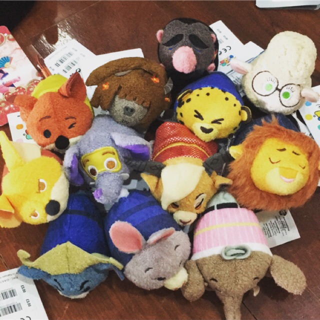 Tsum zootopia แบบ set | Shopee Thailand