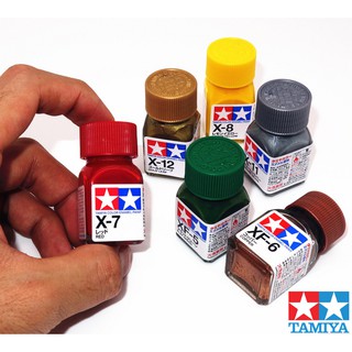 Tamiya Enamel Flat Color XF1 - XF20 สีอีนาเมลทามิย่า ตัดเส้น พลาสติก ...