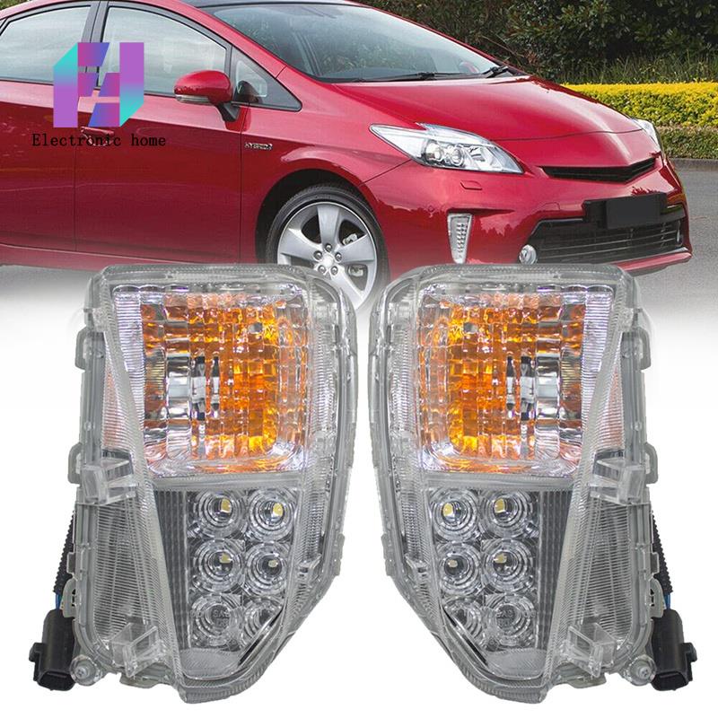 ไฟเลี้ยว Led DRL สําหรับ Toyota Prius Facelift XW30 81511-47060 81521 ...