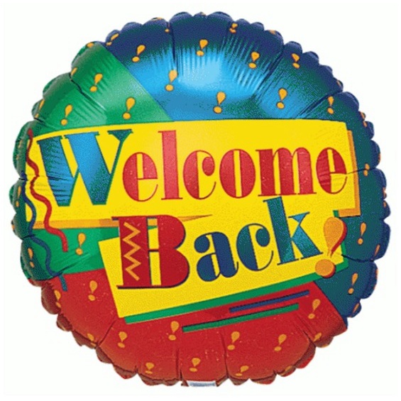 ลูกโป่ง Welcome Back Balloon ขนาด 18 นิ้ว | Shopee Thailand