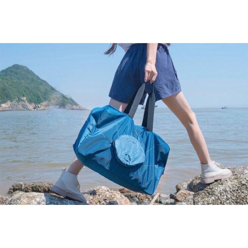 กระเป๋าเป้ พับเก็บได้ จัดระเบียบ Frische reise tote bag | Shopee Thailand